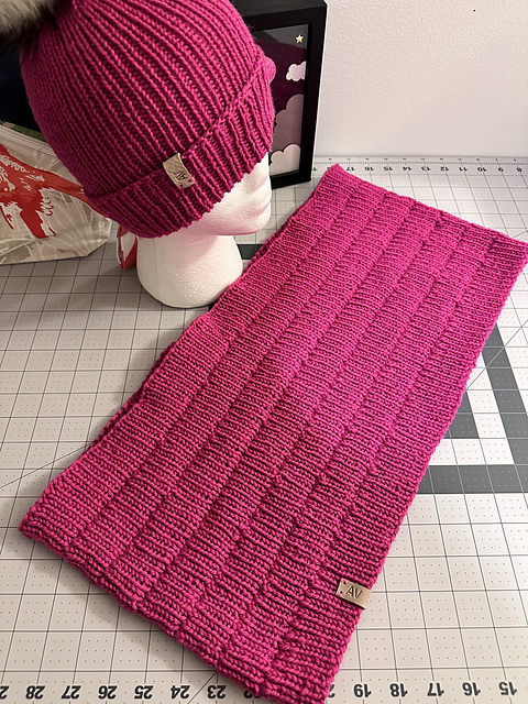 Ravelry: Ribbed Winter Set pattern by Anna Valentyna