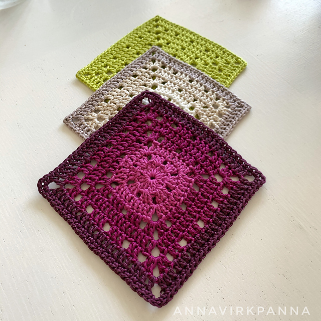 Ravelry: Dart square pattern by Anna Nilsson