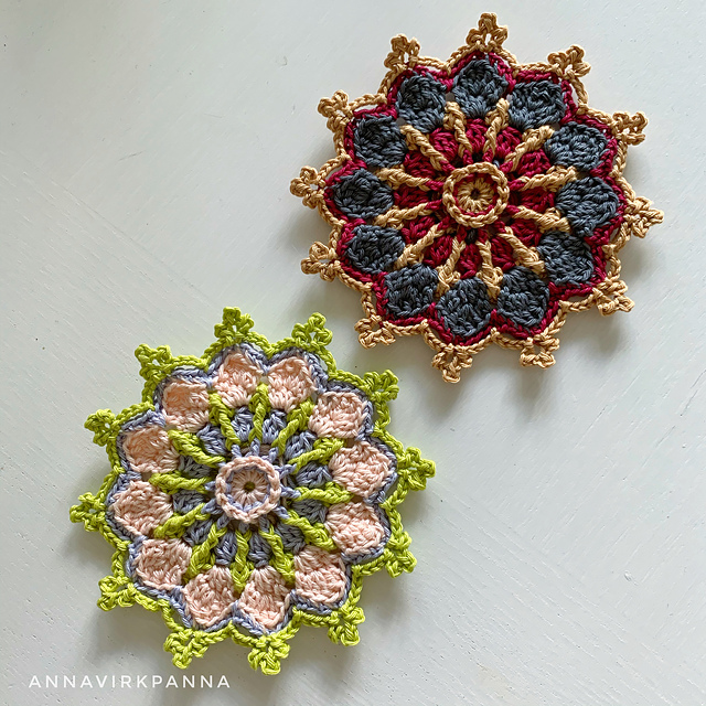 Ravelry: Gerbera mandala pattern by Anna Nilsson