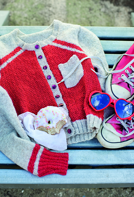 Ravelry: College-Style Cardigan with Patch Pocket pattern by Anna Wilkinson