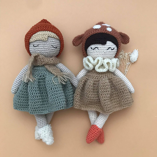 Ravelry: Jolly doll in autumn pattern by Deborah Marchand