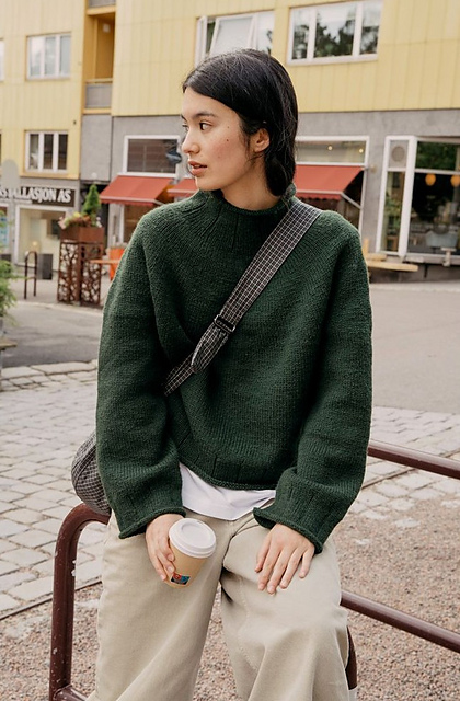 Ravelry: 474-1 Heia Rundgenser pattern by Rauma Garn