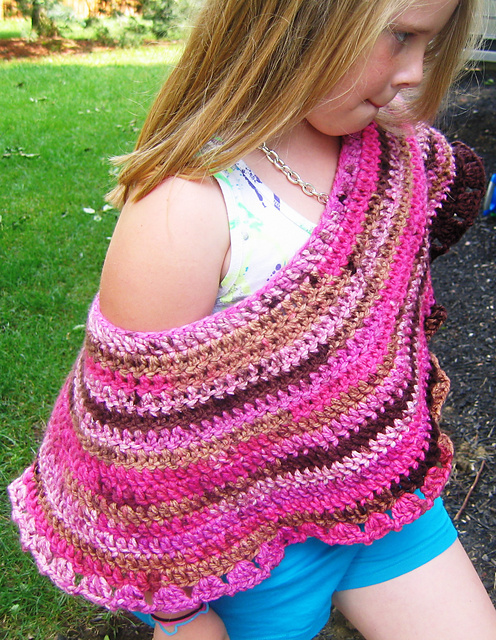 Ravelry: Child's Poncho 8 Quick and Easy Steps pattern by Annabelle ...