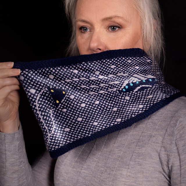 Ravelry: UFO Sky Cowl version two pattern by Annabelle Drumm