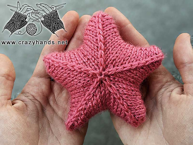 Ravelry: Five-Point 3D Star pattern by Annanitato Lolo