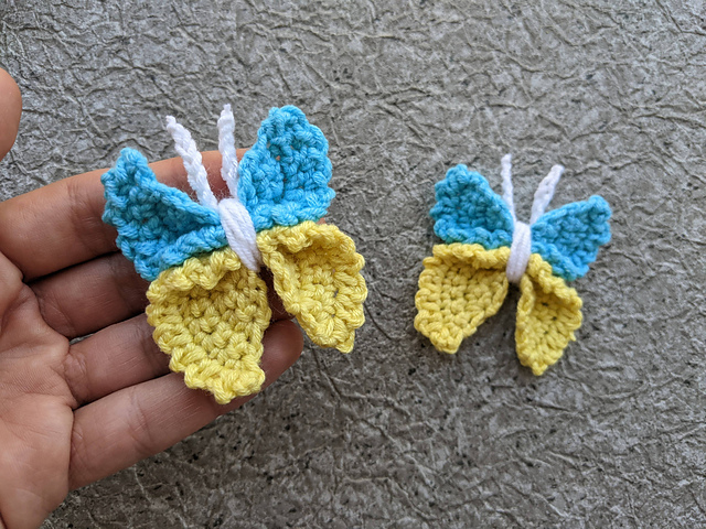 Ravelry: Butterfly for Beginners pattern by Annanitato Lolo