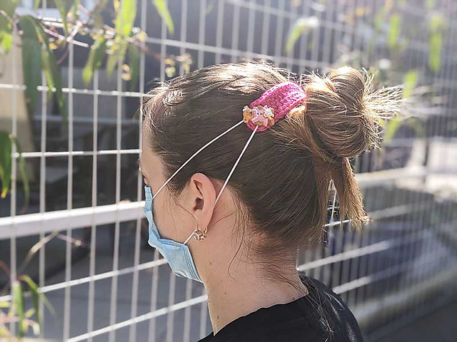 Ravelry: Face Mask Ear Protector pattern by Annanitato Lolo