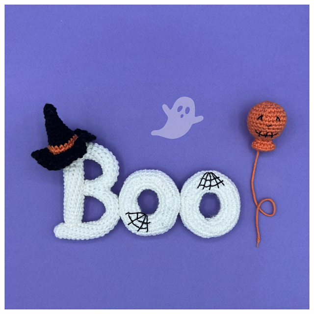Ravelry: BOO ~ Halloween pattern by Anne ~ Les mailles du Rocher