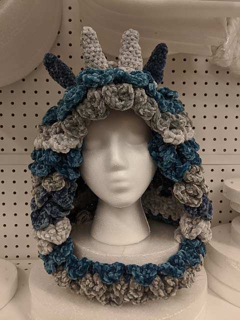 Ravelry: Dragon Hood pattern by Anne Lee