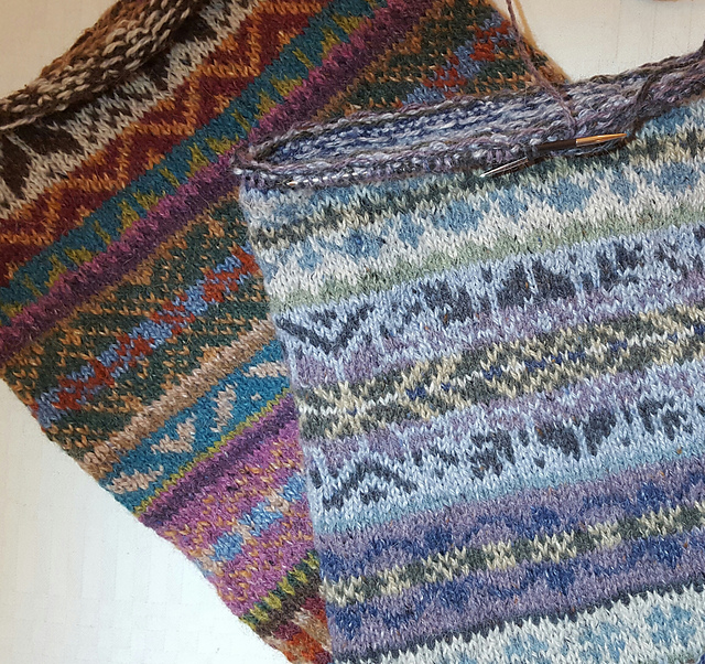 Ravelry: AnneLiseL's Traditional fairisle blanket