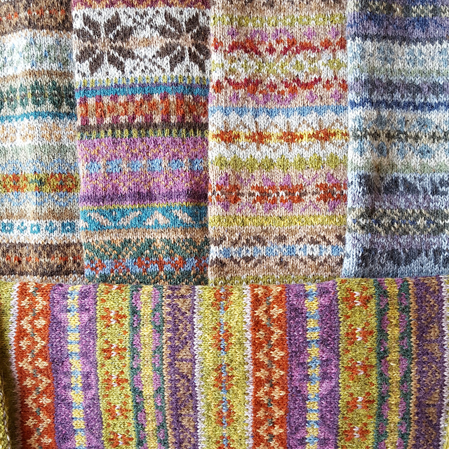 Ravelry: AnneLiseL's Traditional fairisle blanket