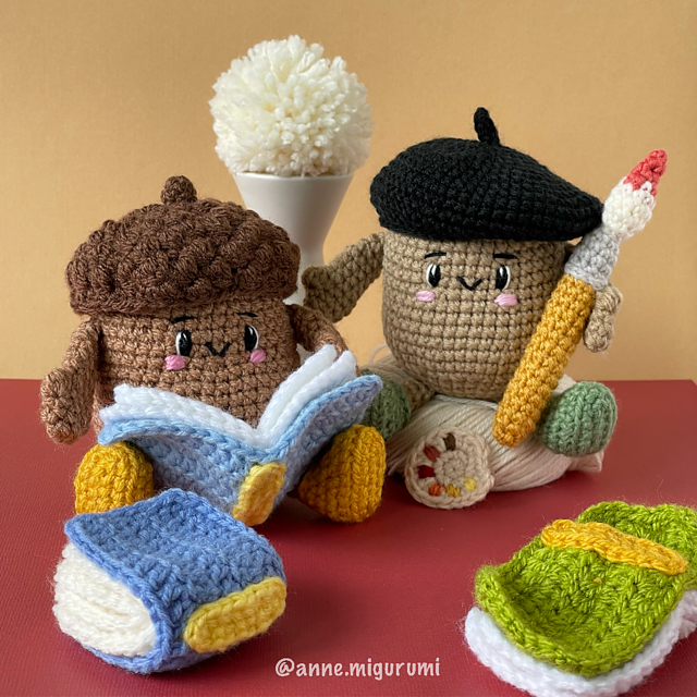 Ravelry: Oaky the Acorn pattern by Anne Wang