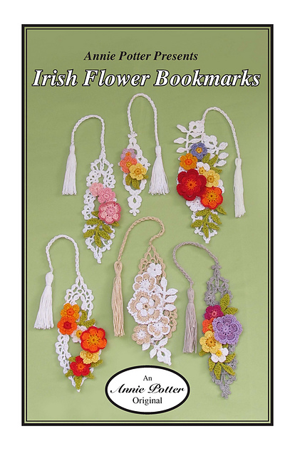 Ravelry: Irish Flower Bookmarks pattern by Annie Potter Presents