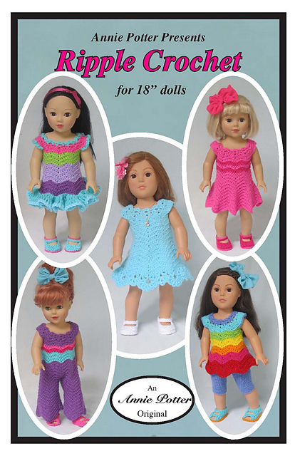 Ravelry: Ripple Crochet for 18 inch Dolls pattern by Annie Potter Presents