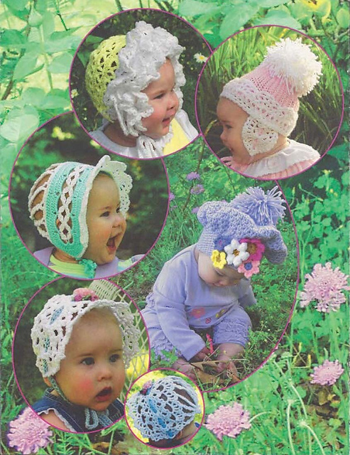 Ravelry: Sophie's Precious Bonnets pattern by Annie Potter Presents