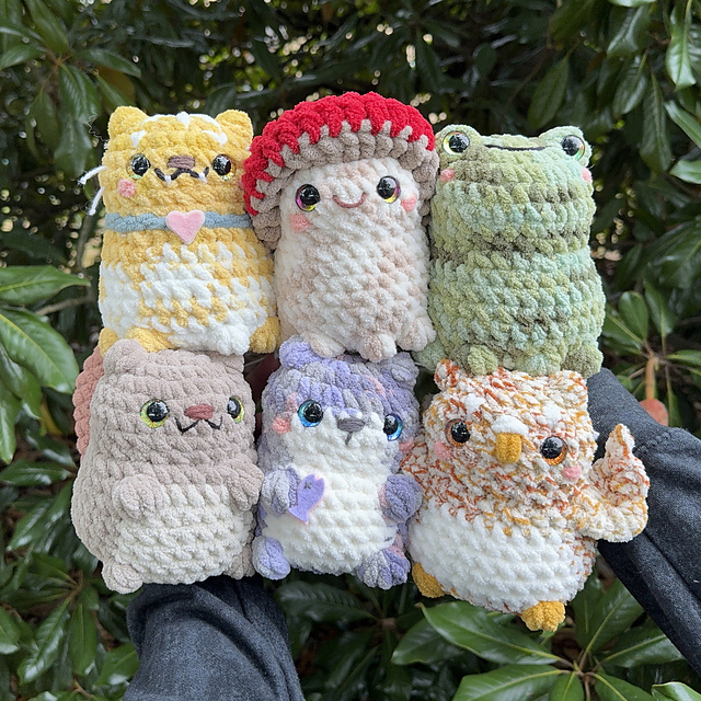 Ravelry: Woodland Friends Plushies pattern by Handmade by Annie