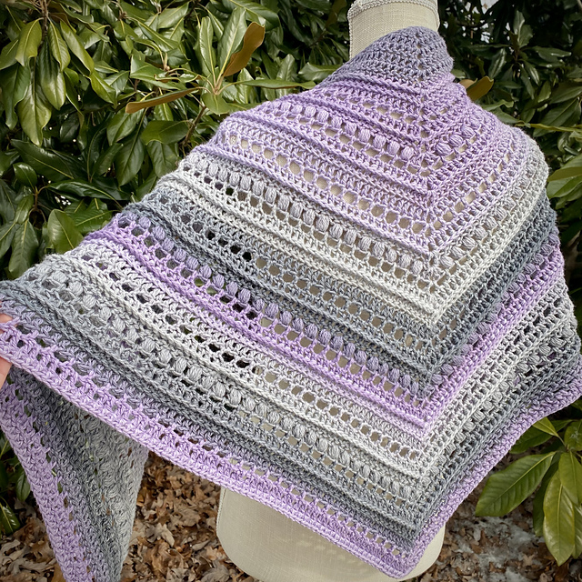 Ravelry: Riverside Cotton Shawl pattern by Handmade by Annie
