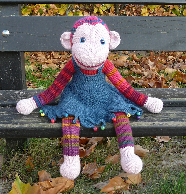 Ravelry: Dress for Monkey Jacobus pattern by Annita Wilschut
