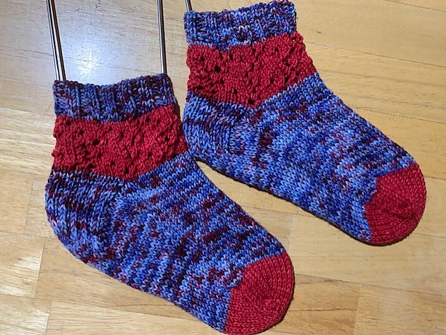 Ravelry: Bigger Boat DK Socks pattern by Kristina Kerchief