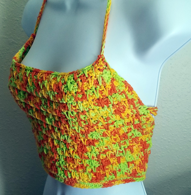 Ravelry: Spiked Punch Crop Top pattern by Ansear Handmade
