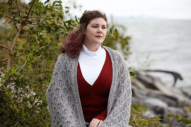 Ravelry: Peridotite Stole pattern by Janelle Martin