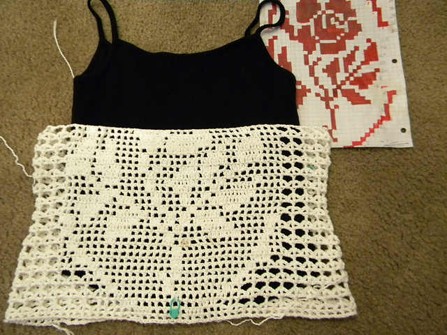 Ravelry: Antonio's Filet crochet rose