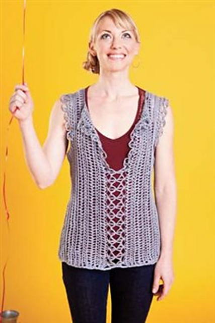 Ravelry: Lattice Tank pattern by Natasha Robarge