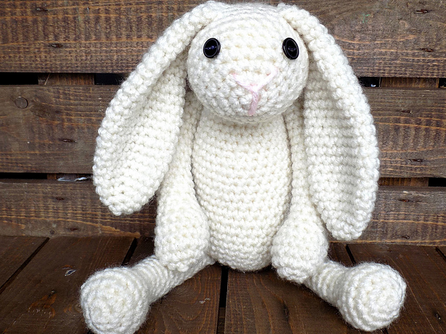 Ravelry: Crocheted Bunny Pattern pattern by Ashlee Phelan