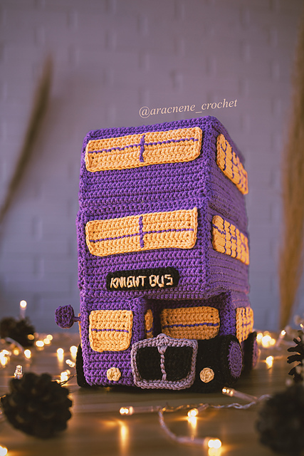 Ravelry: Knight Bus pattern by Aracnene Crochet