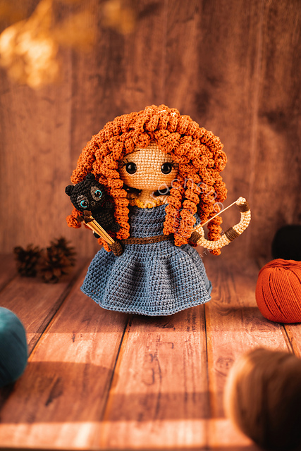 Ravelry: Merida princess pattern by Aracnene Crochet