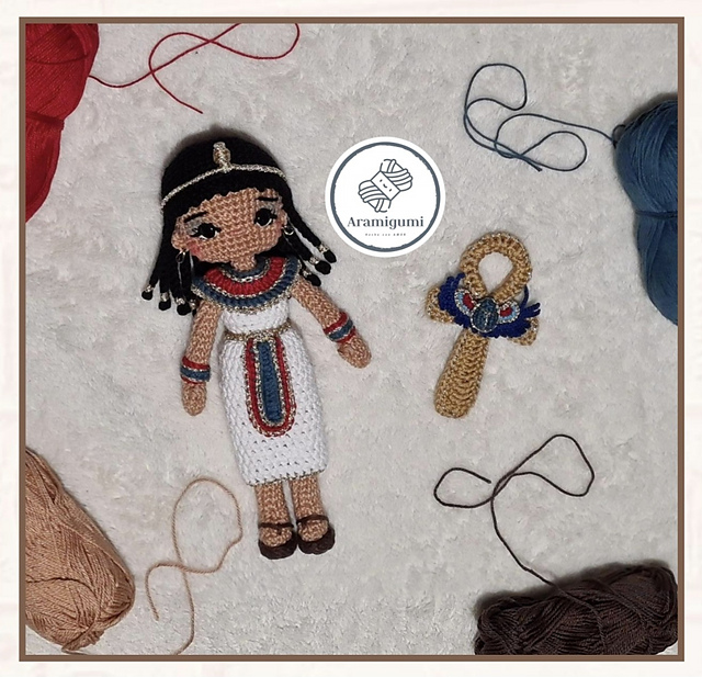 Ravelry: Egyptian Ankh | Ankh egipcio pattern by Mayte Puerto