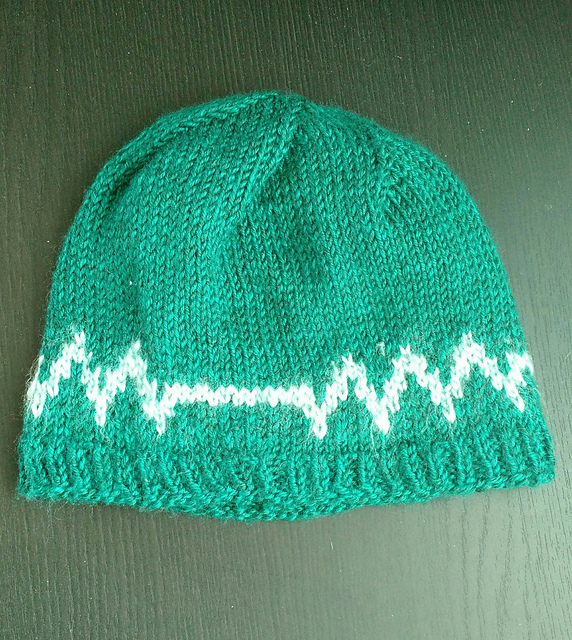 Ravelry: Bold Resistor Hat pattern by Rachel Gebauer