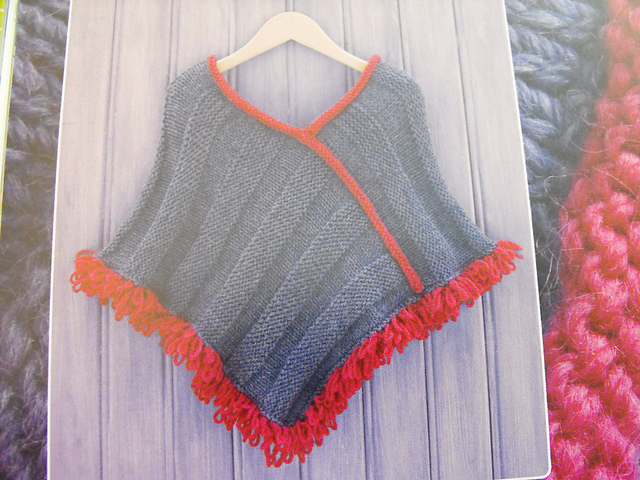 Ravelry: Loop Fringe Poncho pattern by Katharina Buss