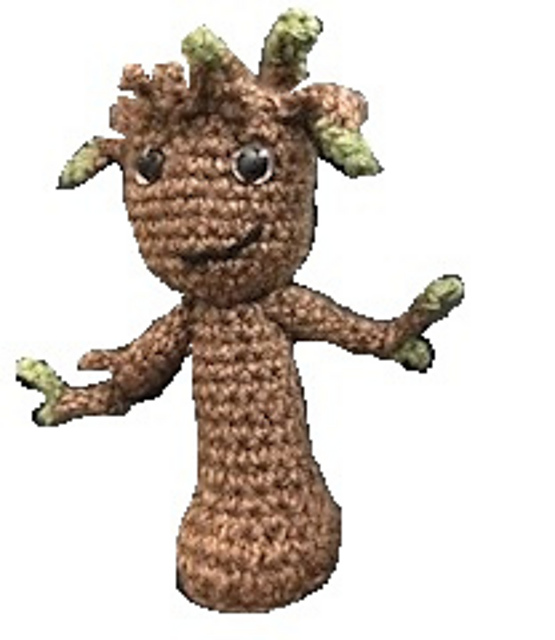 Ravelry: Inspired by GROOT pattern by Darling Handmade Creations