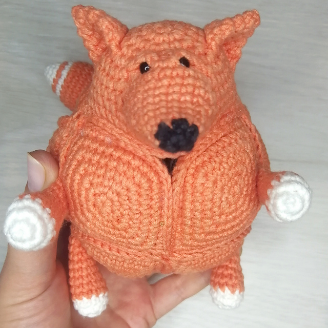 Ravelry: Alex the fox puzzle pattern by Olga Molokanova