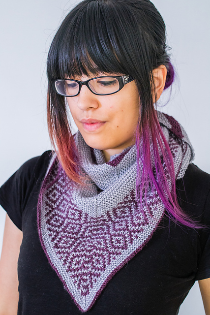 Ravelry: Patiki Shawl pattern by Francoise Danoy