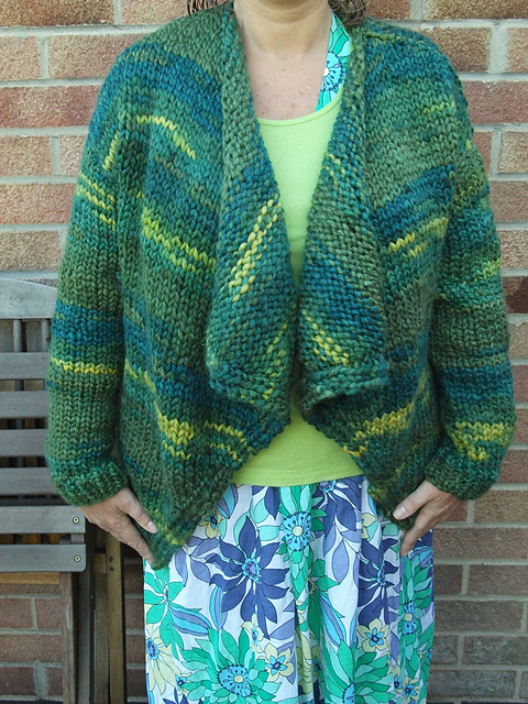 Ravelry: Drape Front Jacket pattern by Sirdar