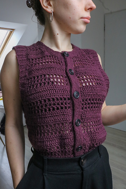 Ravelry: Bari Vest pattern by Markéta Videcká