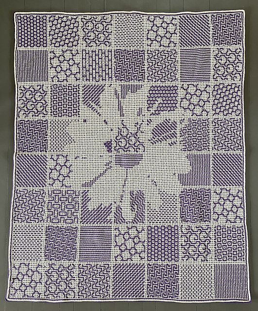 Ravelry: Astrid's Zentangle blanket pattern by Astrid Schandy