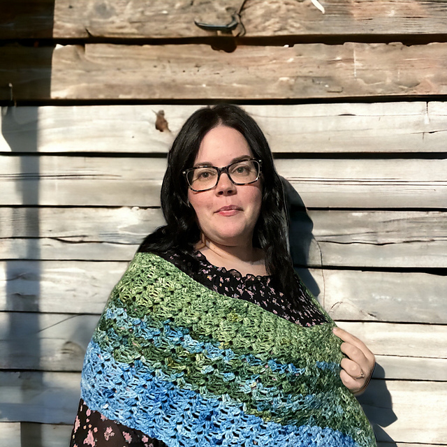 Ravelry: Peacock Shawl pattern by Ashley Leither