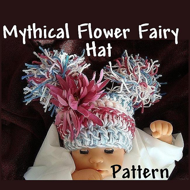 Ravelry: Mythical Flower Fairy Sparkler Hat pattern by Ashton E Leven