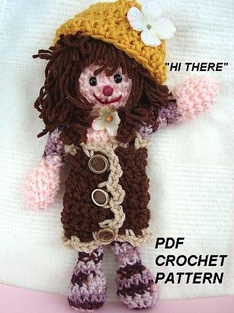 Ravelry: Amy Gurumi Little Country Doll pattern by Ashton E Leven