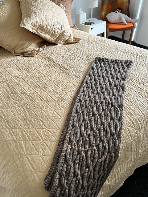Ravelry: Chain Cable Wrap pattern by Martin Storey