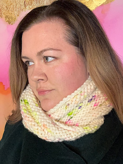Ravelry: Cozy Moebius Cowl pattern by Stephanie Jones