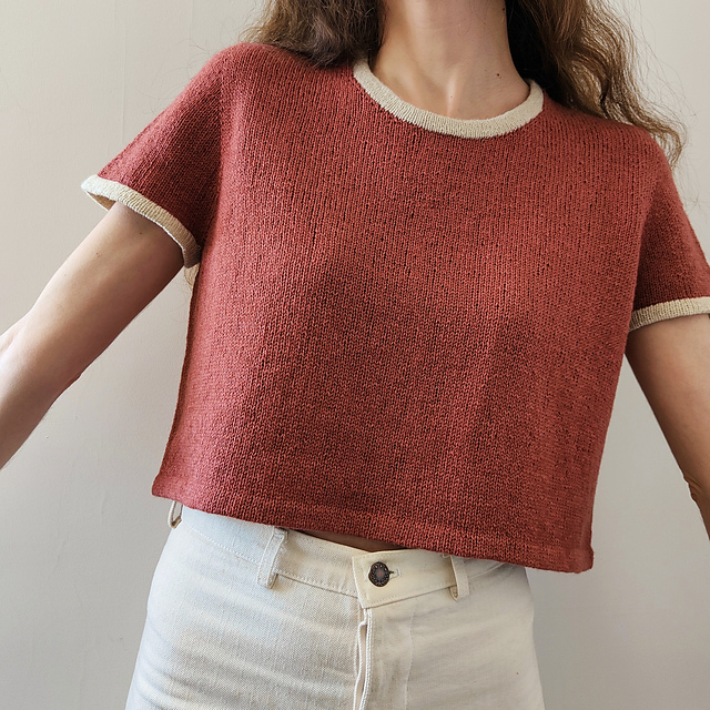 Ravelry: Sea Salt Tee pattern by Atelier Castin