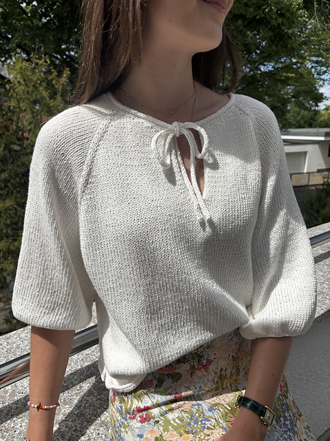 Ravelry: Cozysummerblouse pattern by Ateliervh by Ines von Homeyer