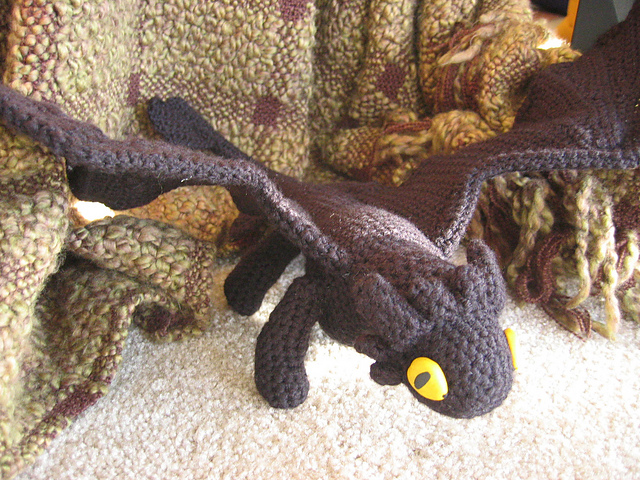 Ravelry: Toothless the Dragon pattern by Esther Fung
