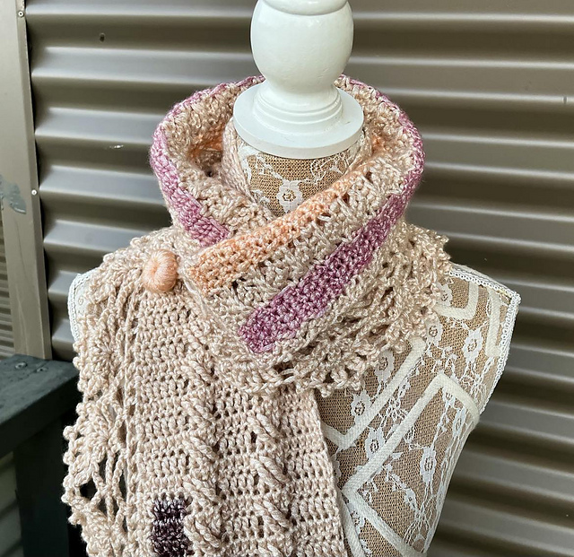 Ravelry: Neapolitan Harmony Scarf pattern by Sue Stapleton