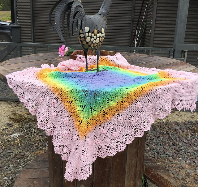 Ravelry: Bouquet for Bethany Blanket pattern by Sue Stapleton