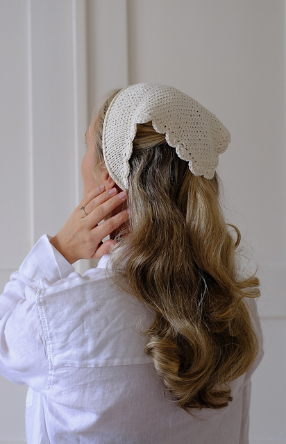 Ravelry: Pétale bandana pattern by Auguste Knit